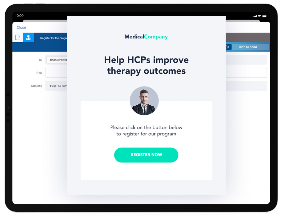 Highp - Pfizer is testing Highp for Veeva Approved Email with the goal ...